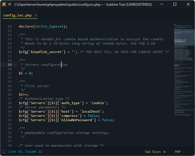 Установка и настройка Open Server Panel 6